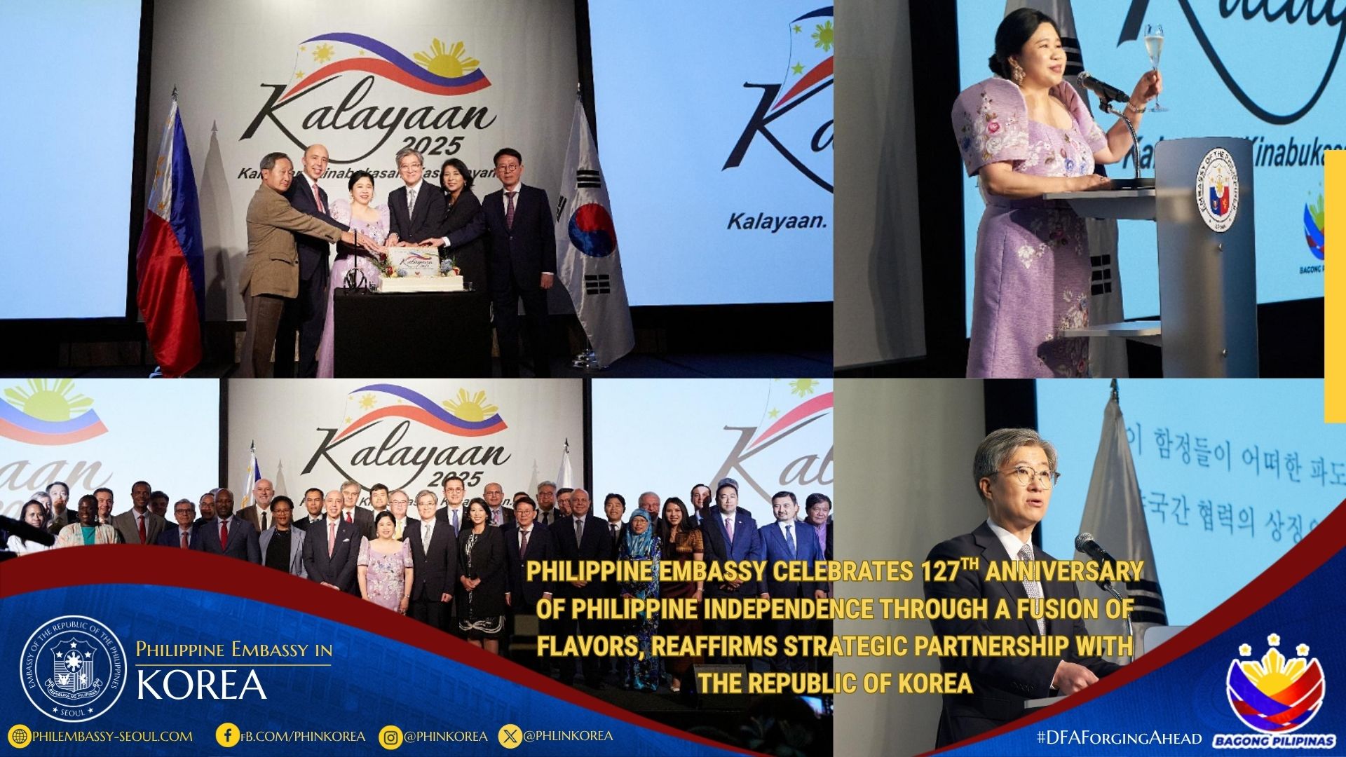 PHILIPPINE EMBASSY CELEBRATES 127TH ANNIVERSARY OF PHILIPPINE ...